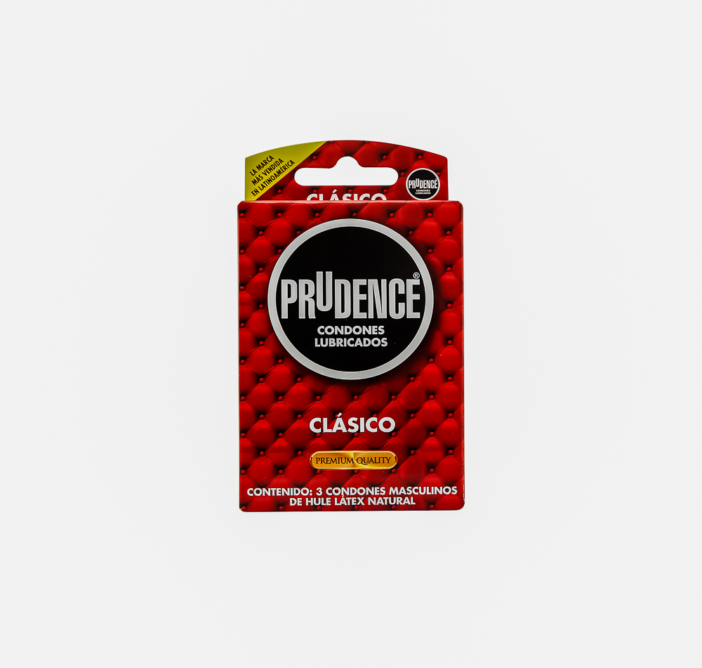 Condones Prudence Clasico 3 pzas - Yza