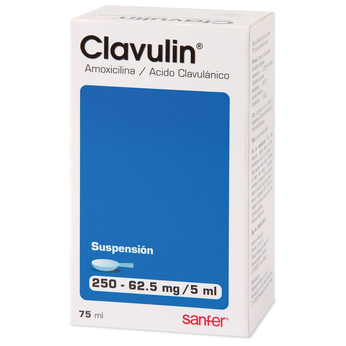 Clavulin Suspension 250Mg 75Ml