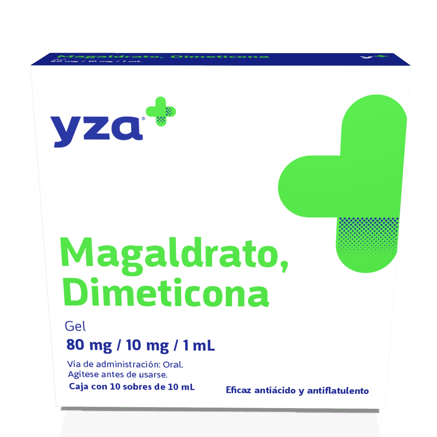 Yza Magaldrato/Dimet 10Mg/10Ml 10 Sbs