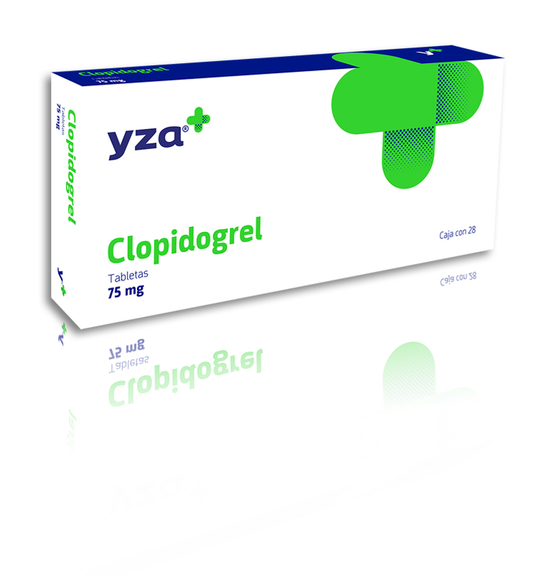 Yza Clopidogrel 75Mg 28 Tabs