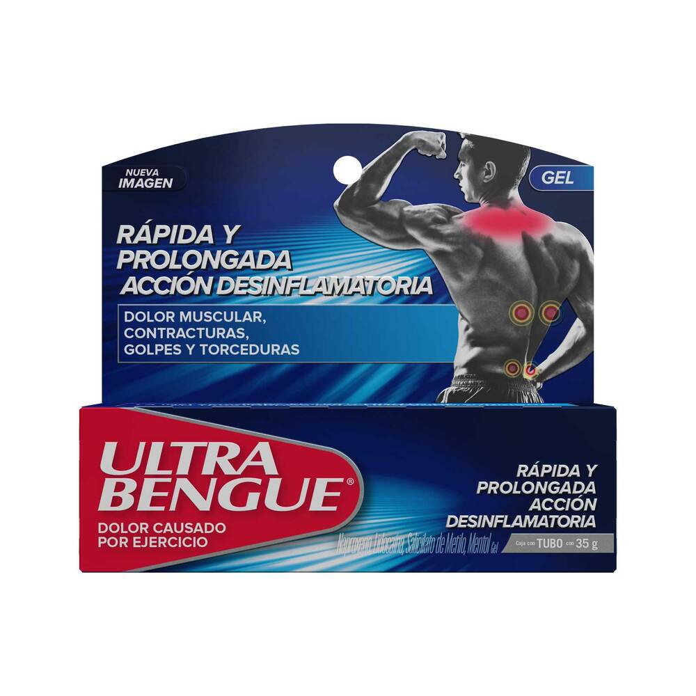 Ultra Bengue Gel Azul 35G 1 Tubo