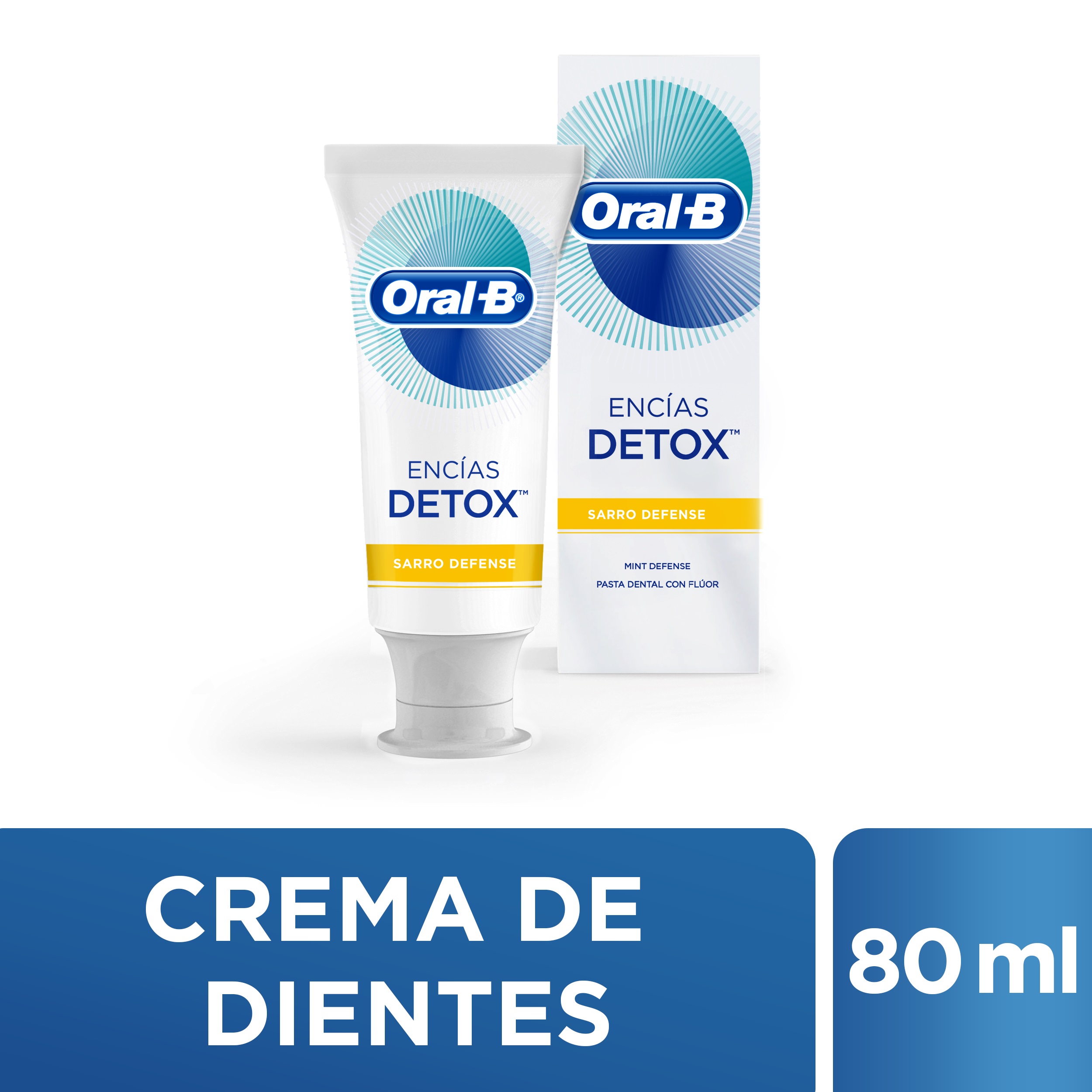 Oral B Crema Dent Detox Antisarro 75Ml