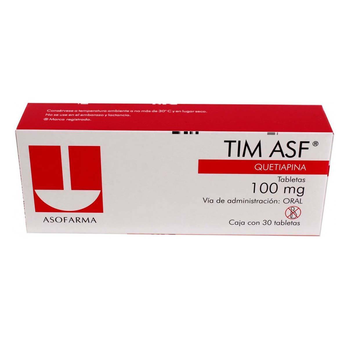 Tim-ASF 100mg 30 tabs - Yza