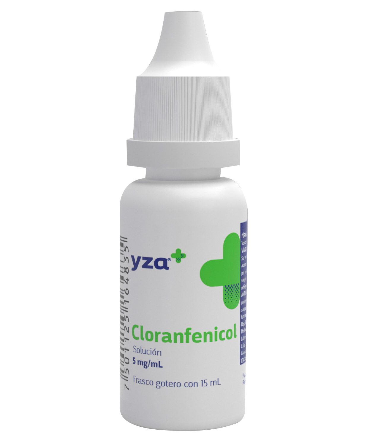 Yza Cloranfenicol Solución Oft 5Mg/15Ml