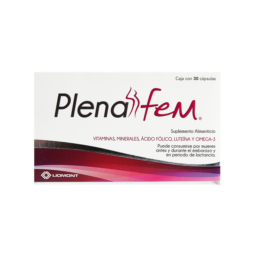 Plenafem Suplemento Alimenticio 30 Caps