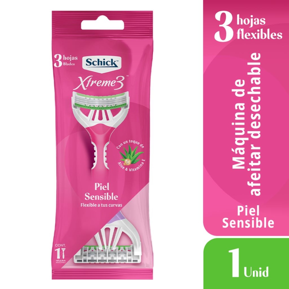 Schick Rastrillo Xtreme4 Dama 1 Pza