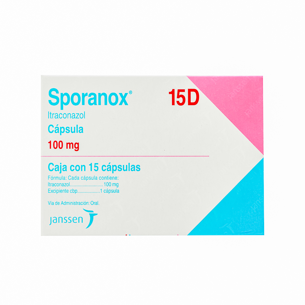 Sporanox 15D 100Mg 15 Caps