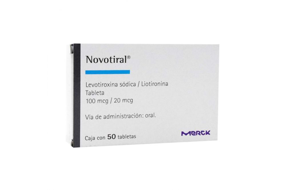 Novotiral 20mg100mg 50 tabs - Yza