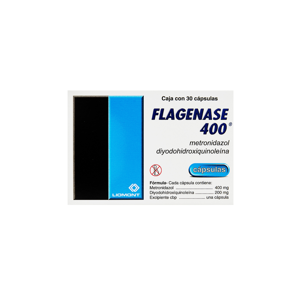 Flagenase 400 400Mg 30 Caps