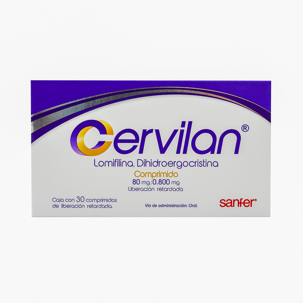 Cervilan 80Mg/0.8Mg 30 Comp