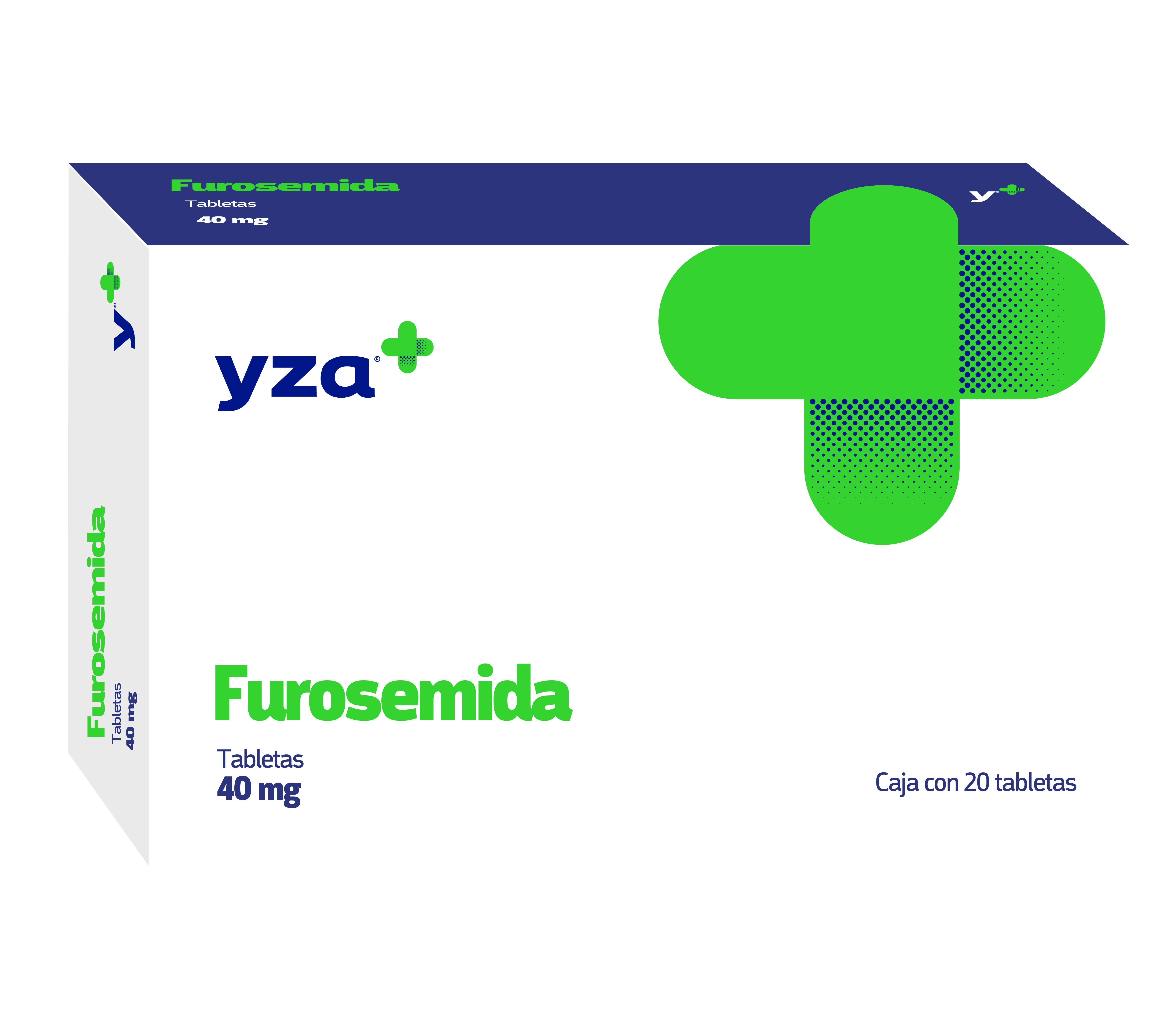 Yza Furosemida 40mg 20 tabs - Yza