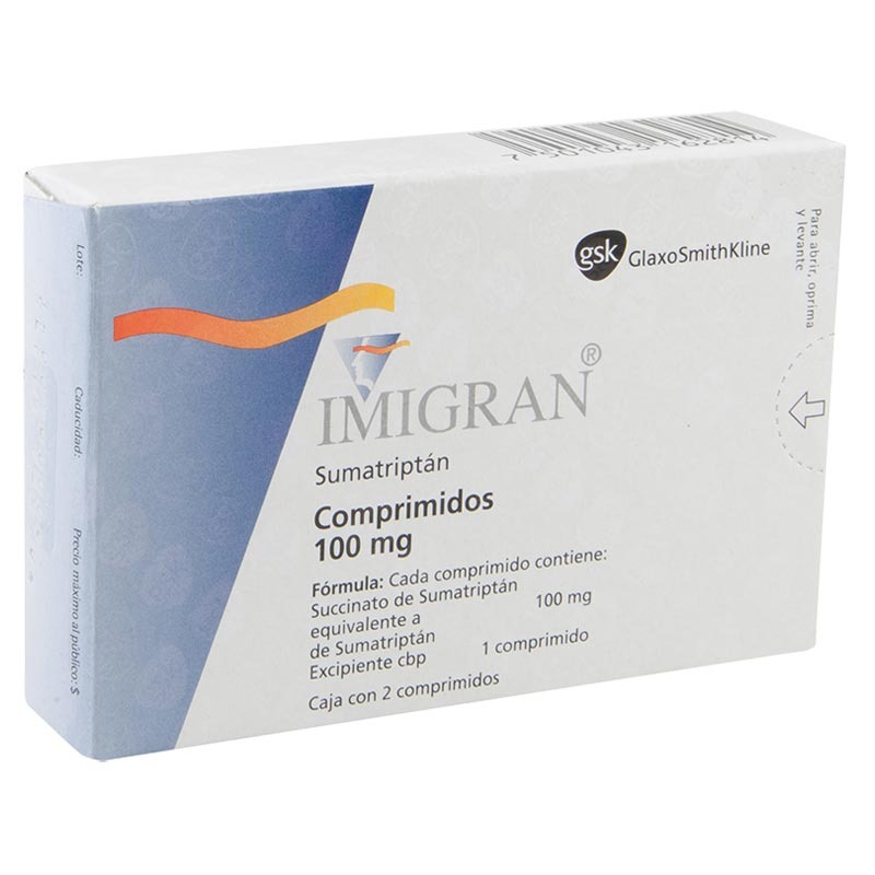 Imigran 100Mg 2 Tabs