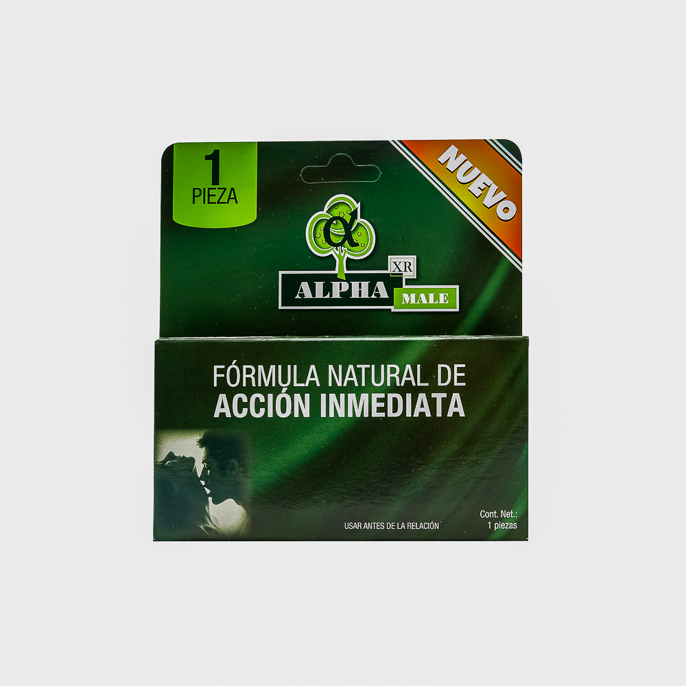 Alpha Male Rx Tira Lingual 1 Pza