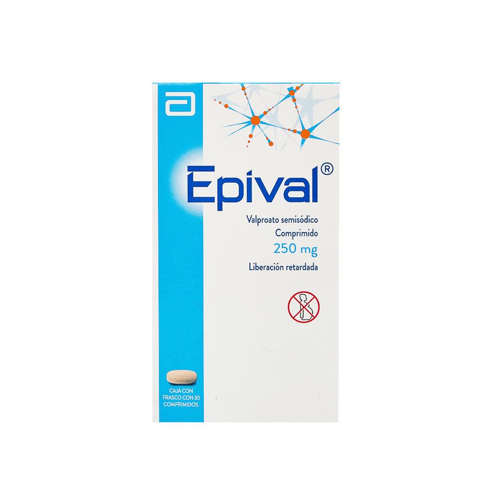 Comprar Epival 250mg 30 comprimidos - Yza