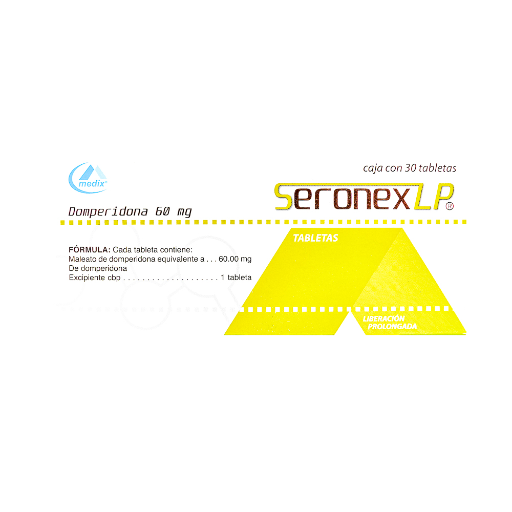 Seronex Lp 60Mg 30 Tabs