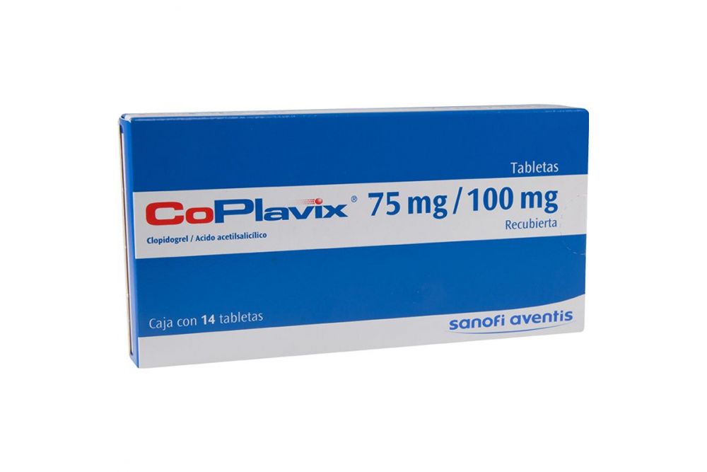 Coplavix 75mg/100mg - 14 tabs - Yza