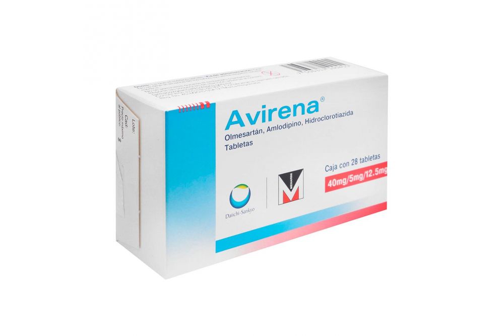 Avirena 40Mg/5Mg/12.5Mg 28 Tabs