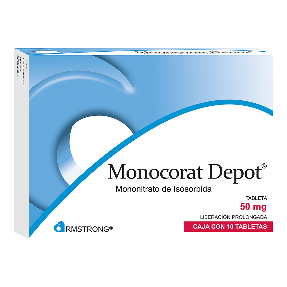 Monocorat Depot 50Mg 10 Tabs