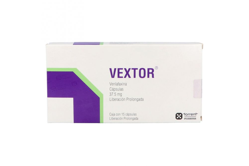 Vextor Liberacion Retarda 37.5Mg 15 Tabs
