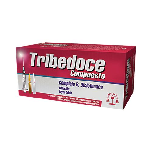 Tribedoce Compuesto In 100Mg/100Mg 3 Amp