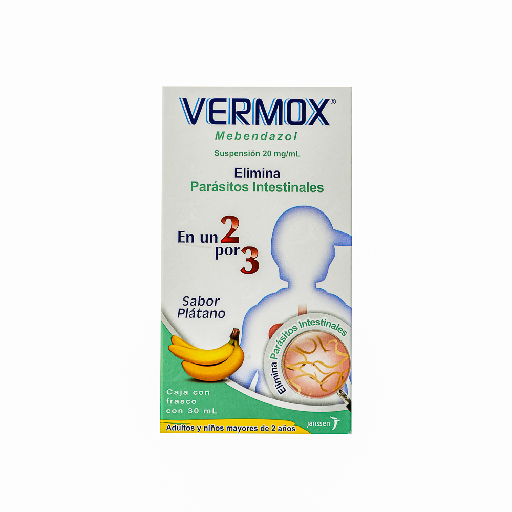 Vermox Suspension 30ml - Yza