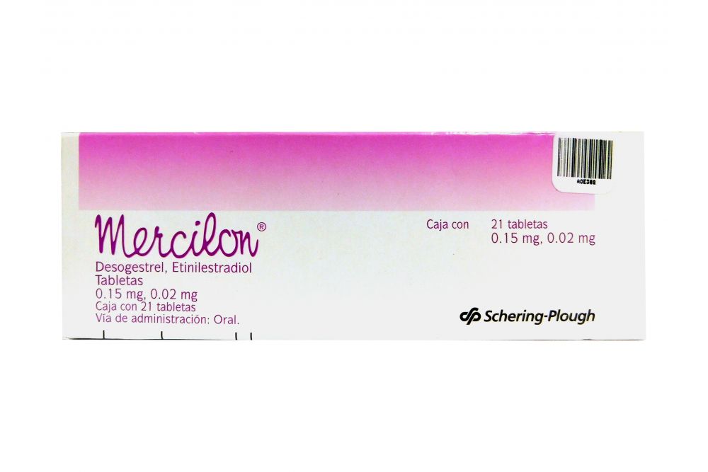 Mercilon 0.15Mg/0.02Mg 21 Tabs