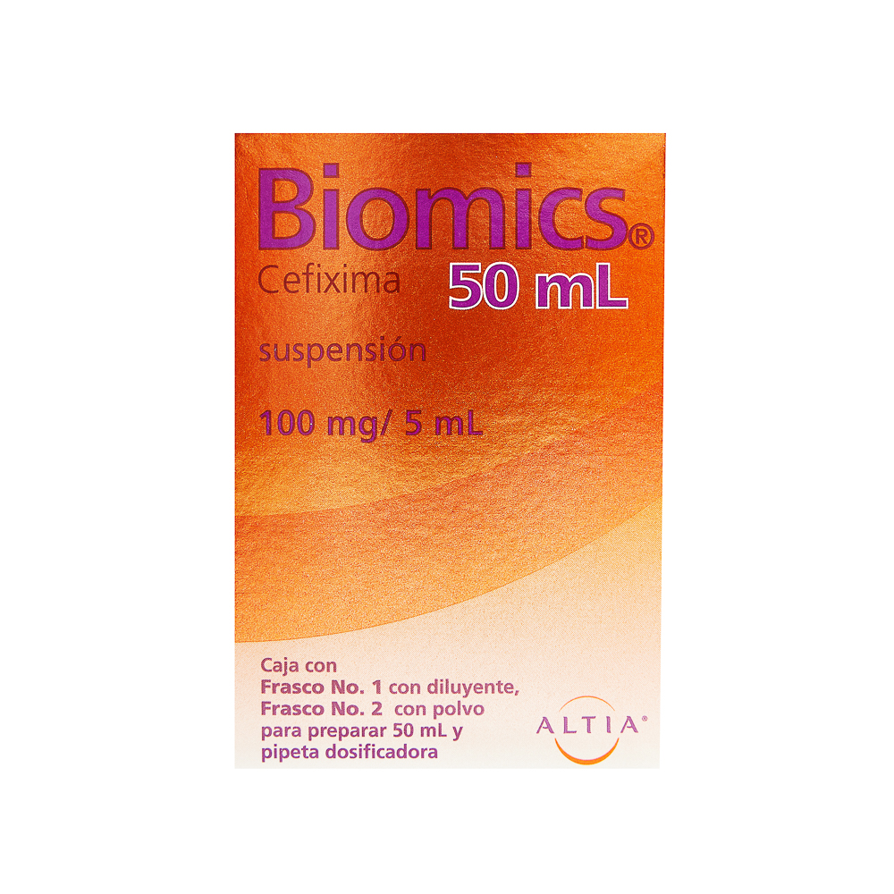 Biomics Suspensión Polvo 100Mg/5Ml 50Ml