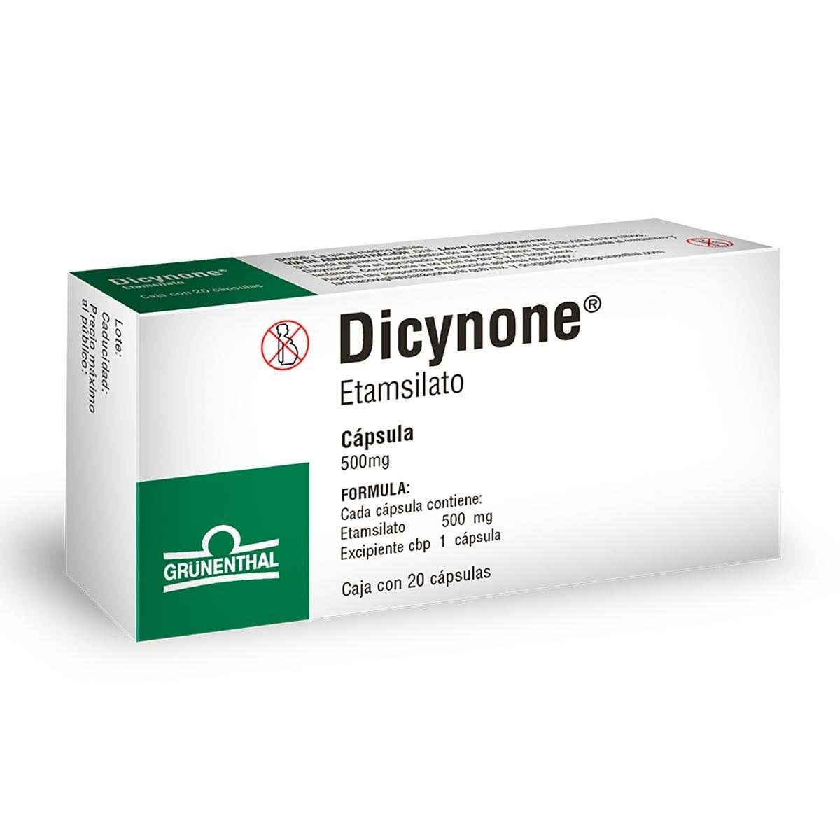 Dicynone 500 mg Cpr 20 - Yza