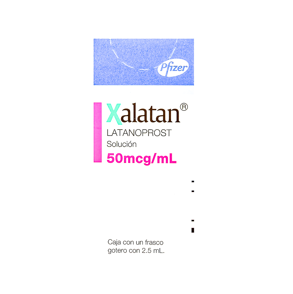 Xalatan Solucion Oftalmic 50Mcg/Ml 2.5Ml