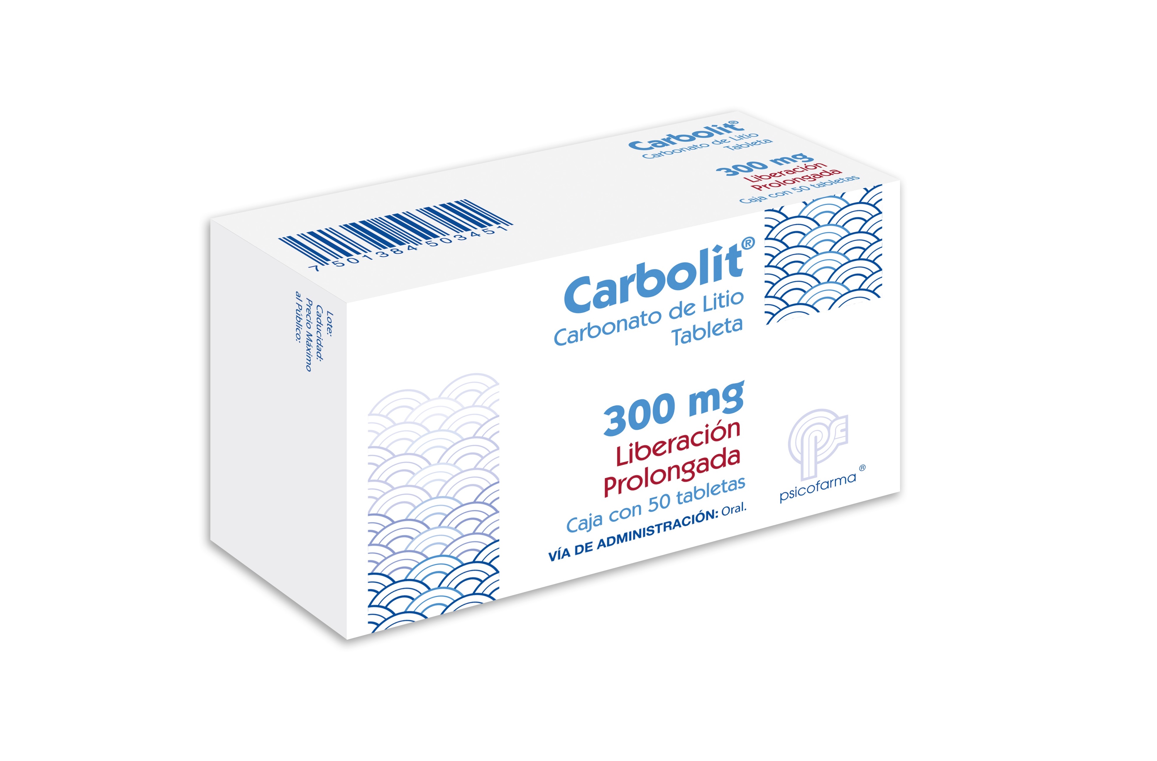 CARBOLIT LP 300MG 50 TABS