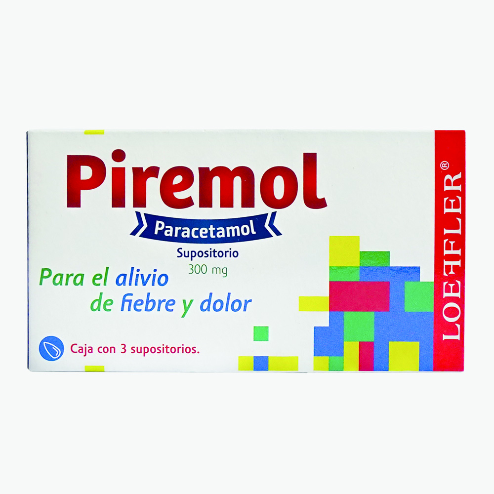 Piremol 300Mg 3 Sups