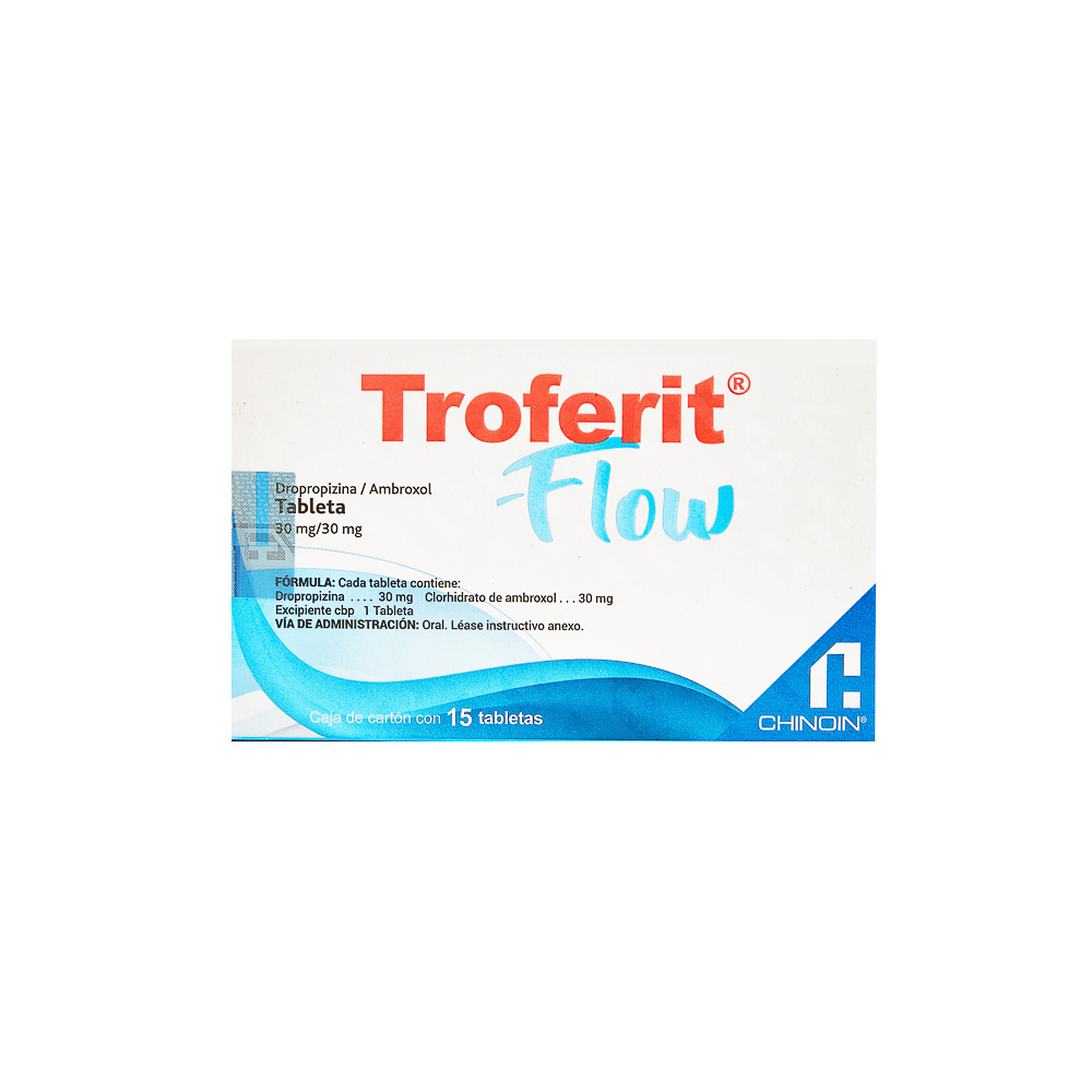 Troferit Flow 30Mg/30Mg 15 Tabs