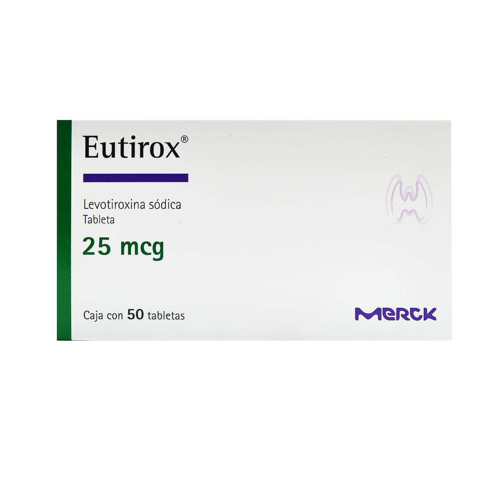 Eutirox 25Mcg 50 Tabs