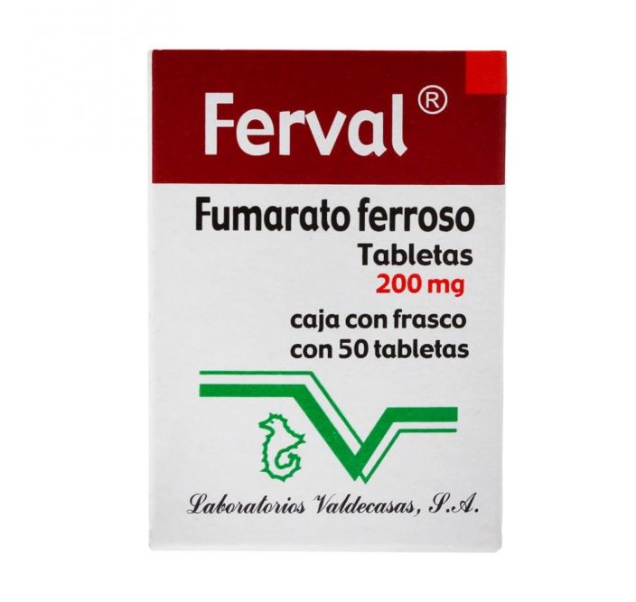 Ferval 200Mg 50 Tabs
