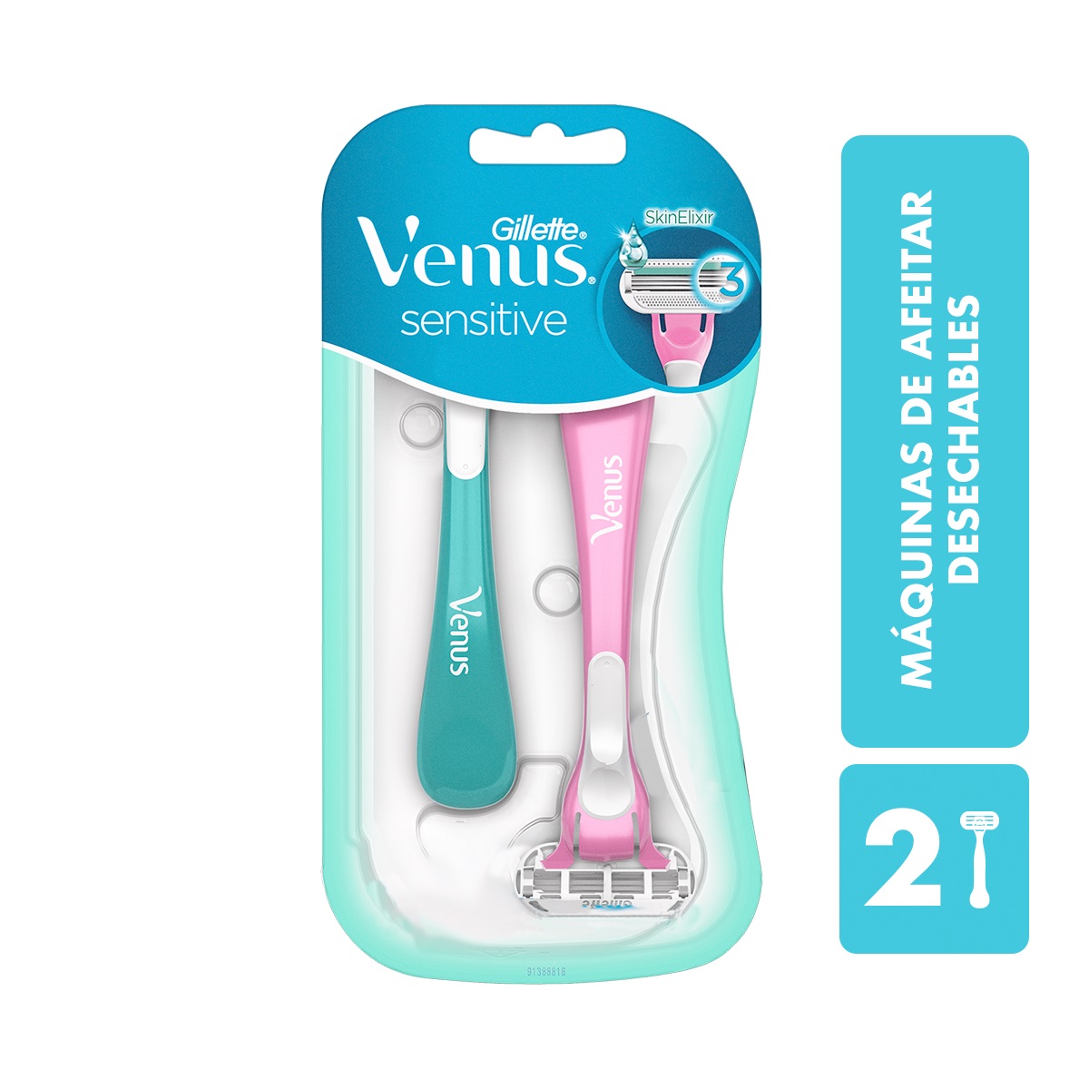 Gillette Venus Sensitive Desch 2 Pzas