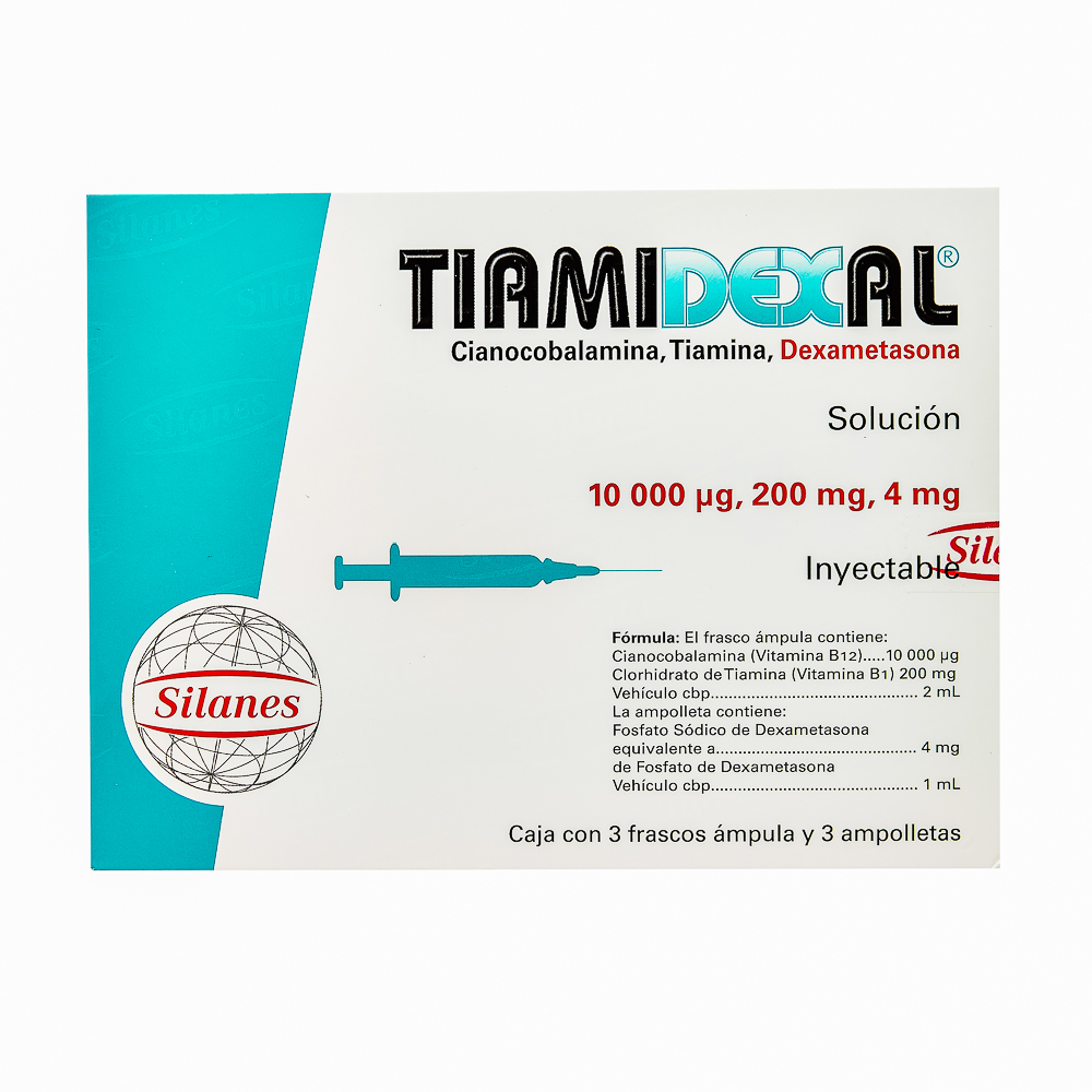 Digit-Eyes UPC data: 7501101620027 UPC Tiamidexal (cyanocobolamine ...