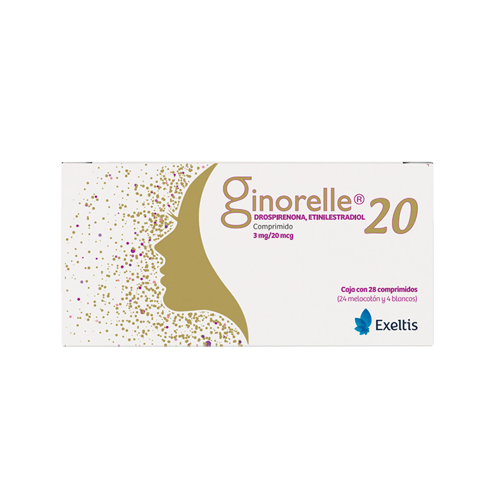 Ginorelle 20, 3 mg / 20 MCG, 28 comp.
