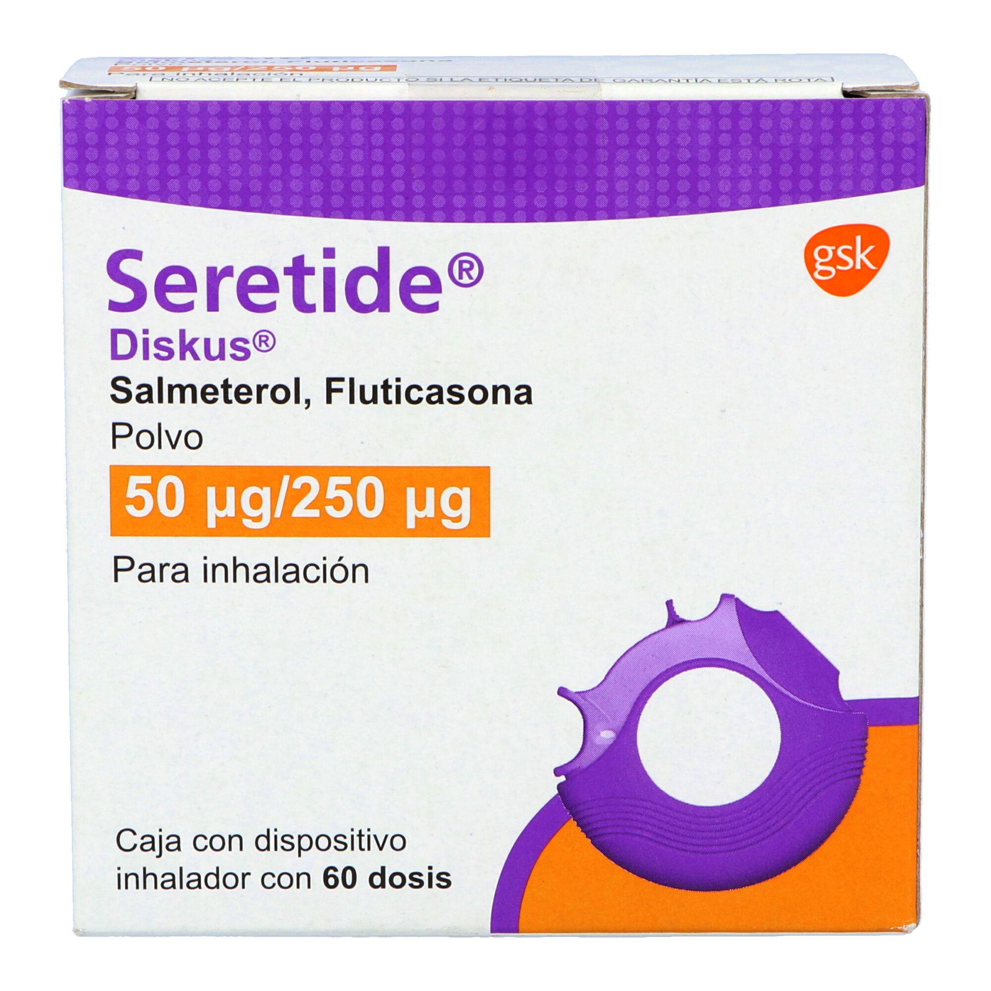 Seretide Diskus 50/3/300Mg 60 Dosis