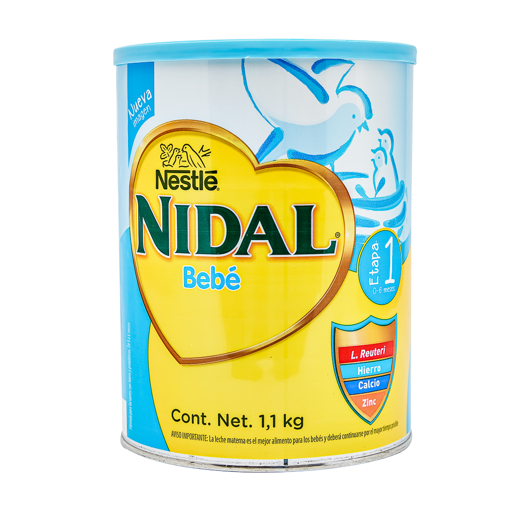 Fórmula Infantil Nidal 1 Lata 1.1kg