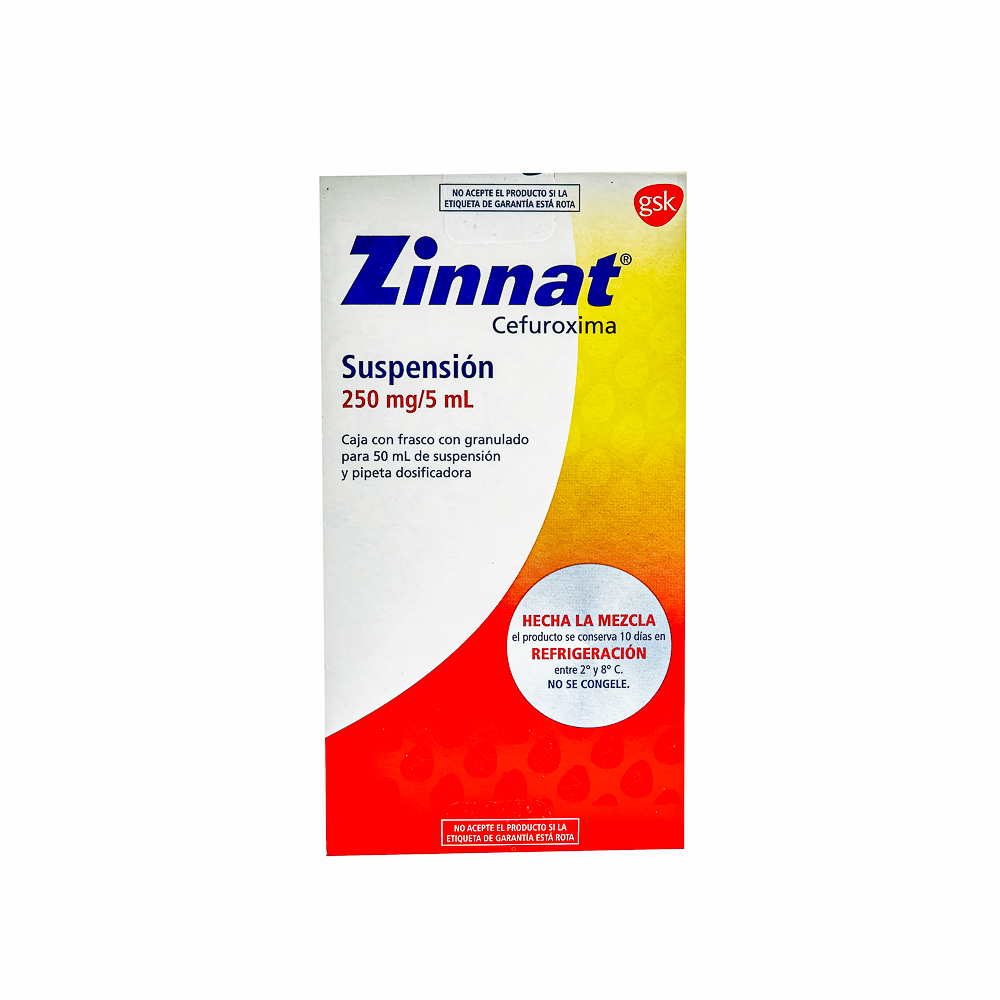 Zinnat Suspension 250Mg 50Ml