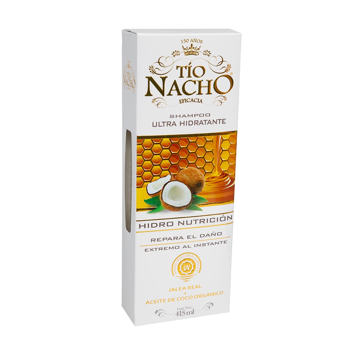 Shampoo Tío Nacho Coco 415 Ml 1 Unidad