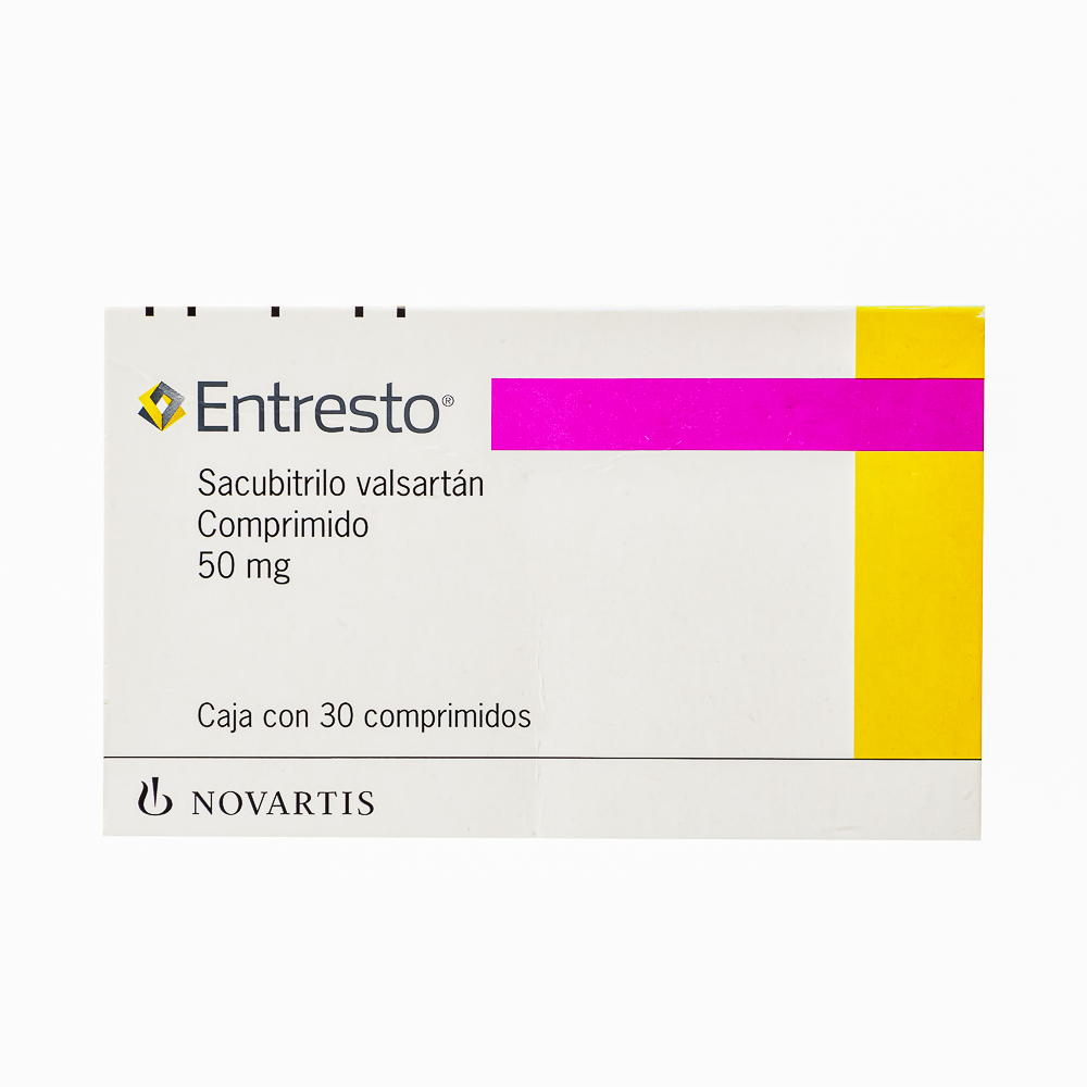 Entresto 50 mg Caja Con 30 Comprimidos