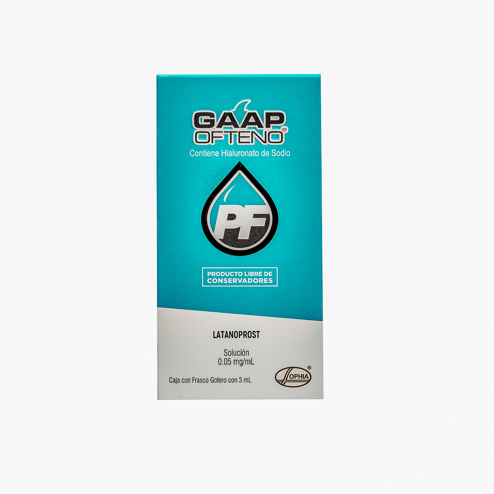 Gotas oftálmicas GAAP PF Ofteno 3ml - Yza