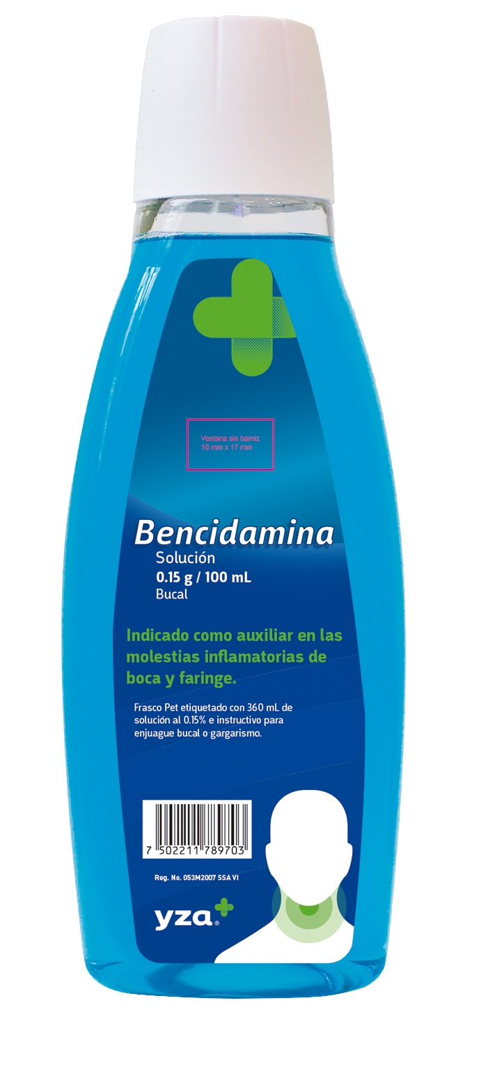 Yza Bencidamina 0.15G 360Ml