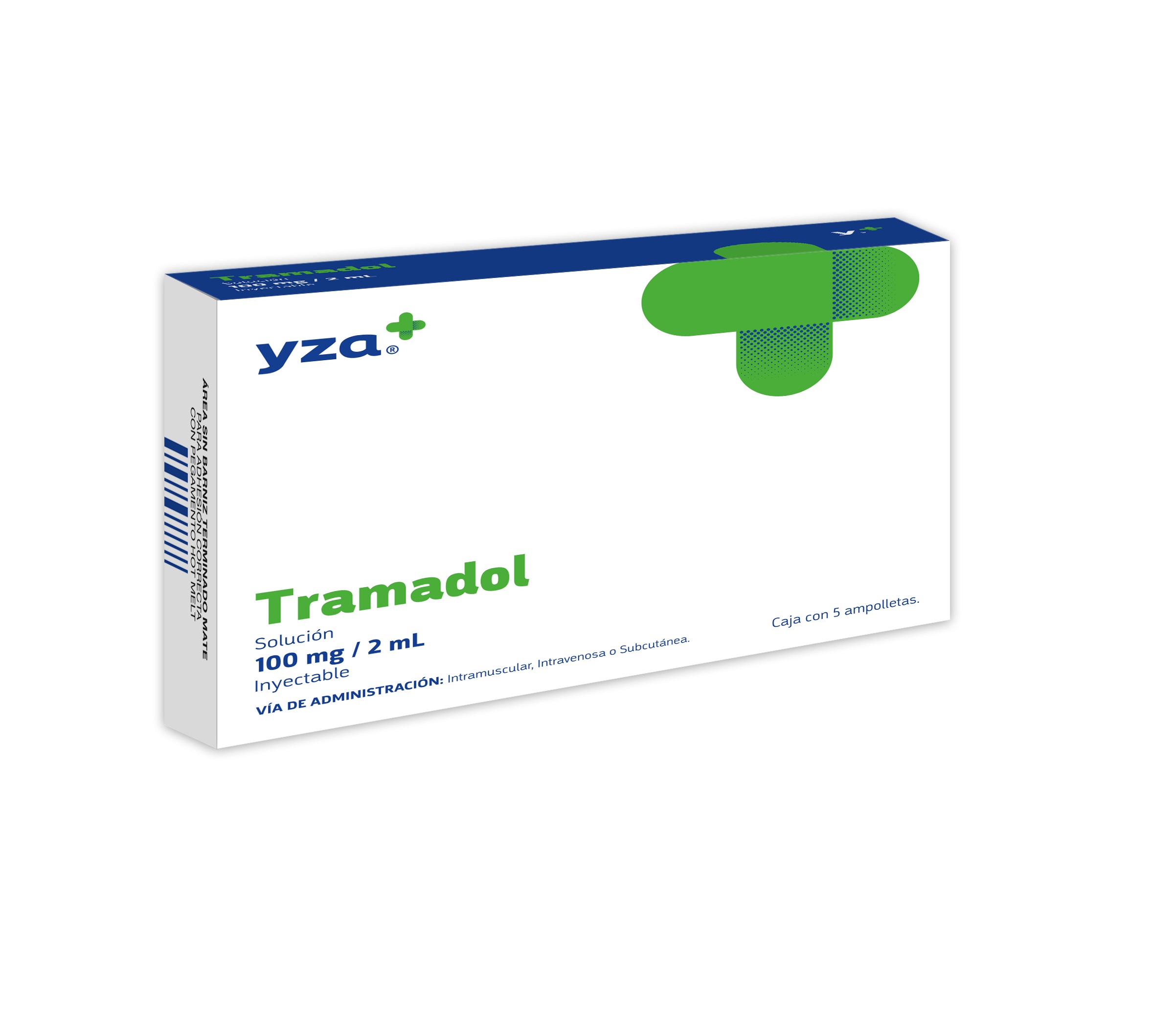 Yza Tramadol 100Mg/2Ml 5 Amp