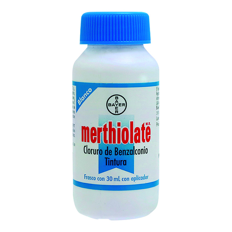Merthiolate Blanco Frasco 30Ml