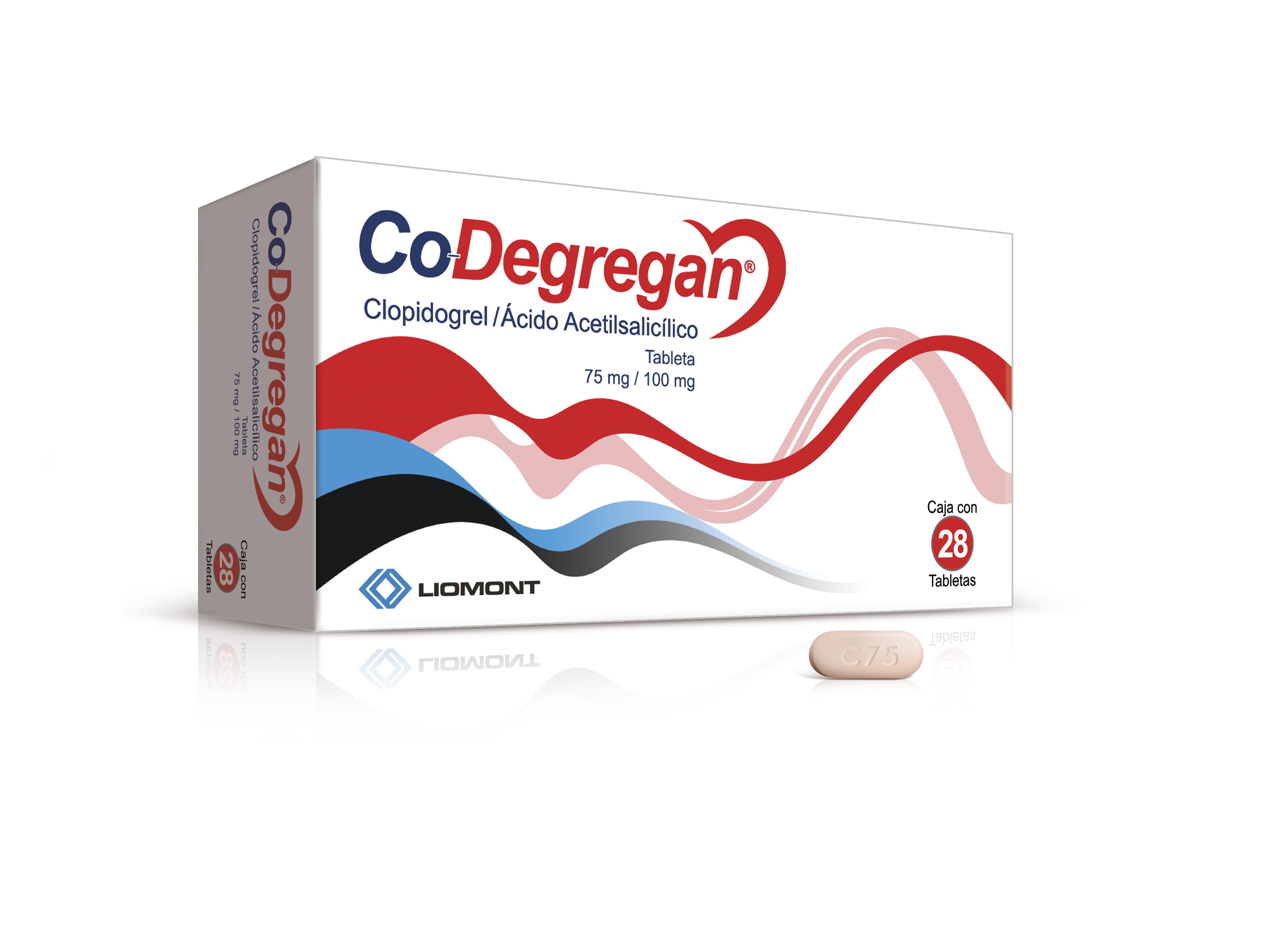 Co-Degregan 75Mg/100Mg 28 Tabs
