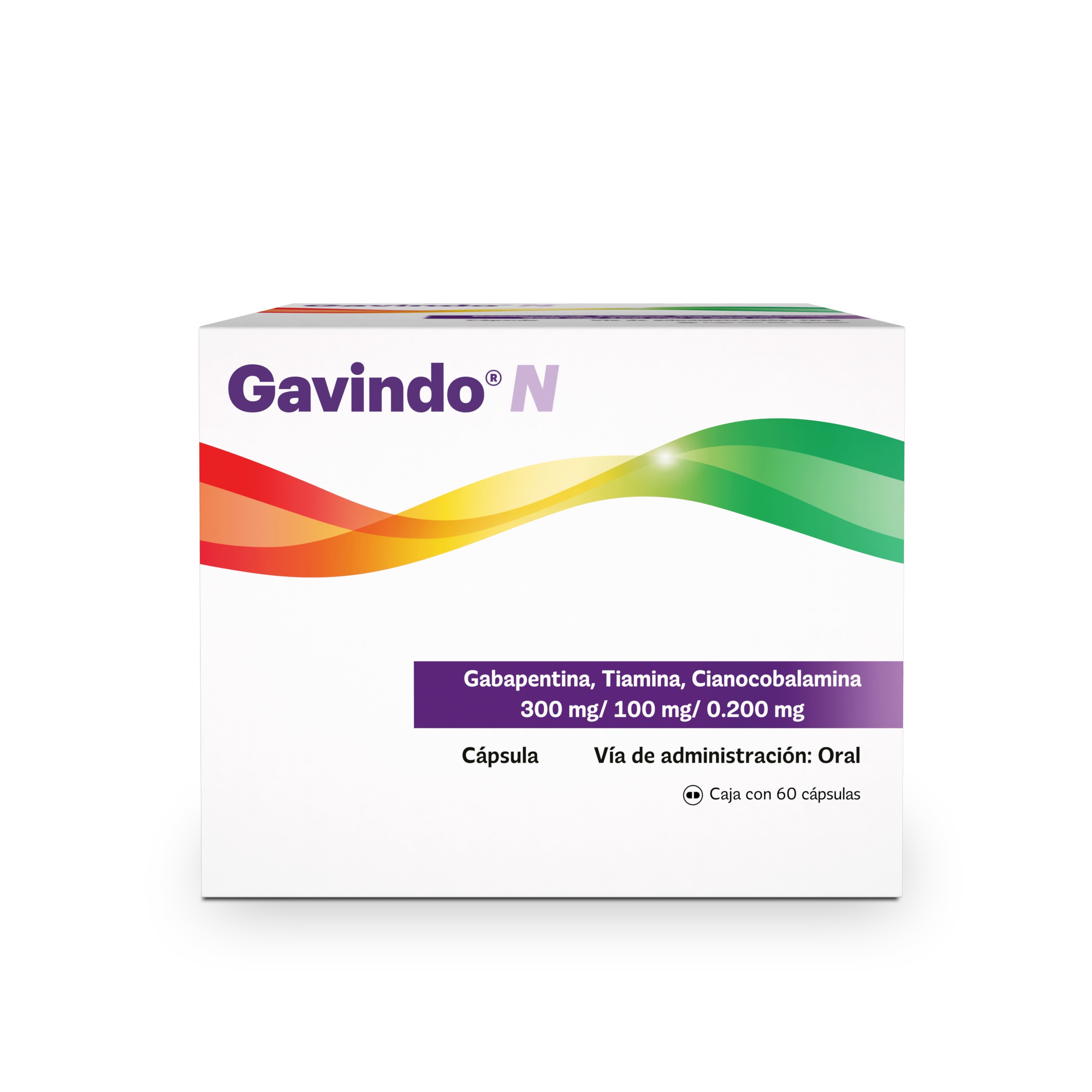 Gavindo N 300Mg/100Mg/0.2Mg 60 Caps