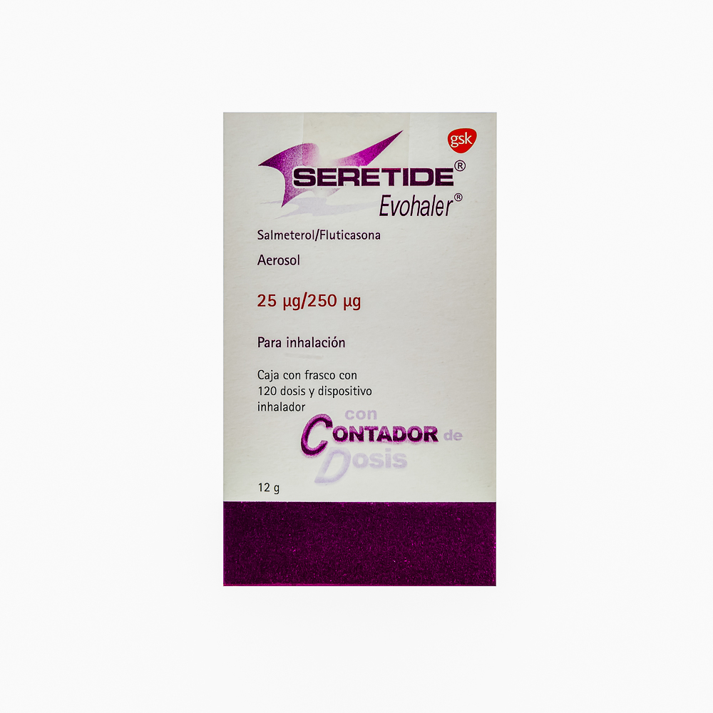 Seretide Evohaler 25Mcg/250Mcg 120 Dosis