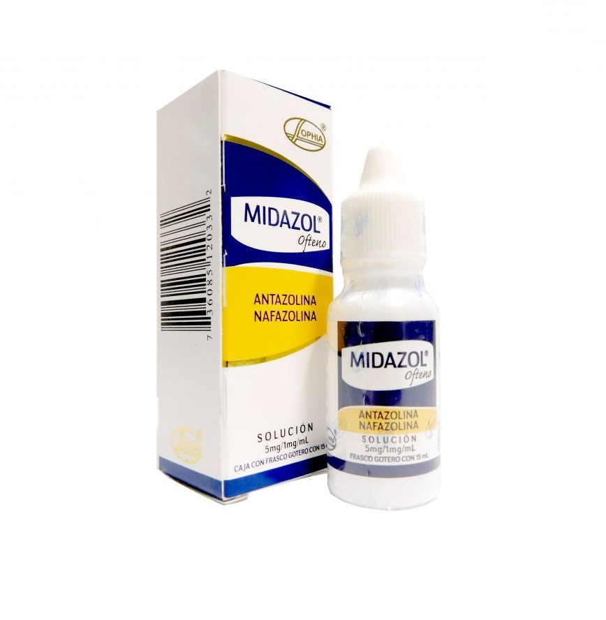 Midazol Ofteno Solucion 15Ml
